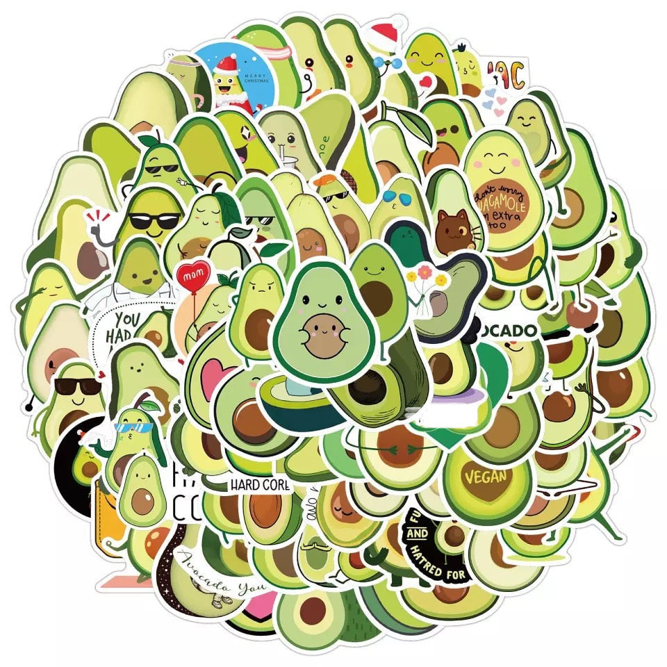 Avocados Sticker Pack | Bar L Boutique