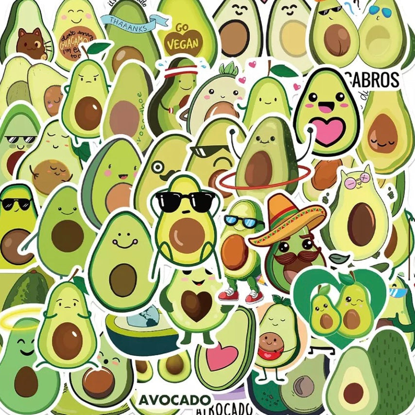Avocados Sticker Pack | Bar L Boutique